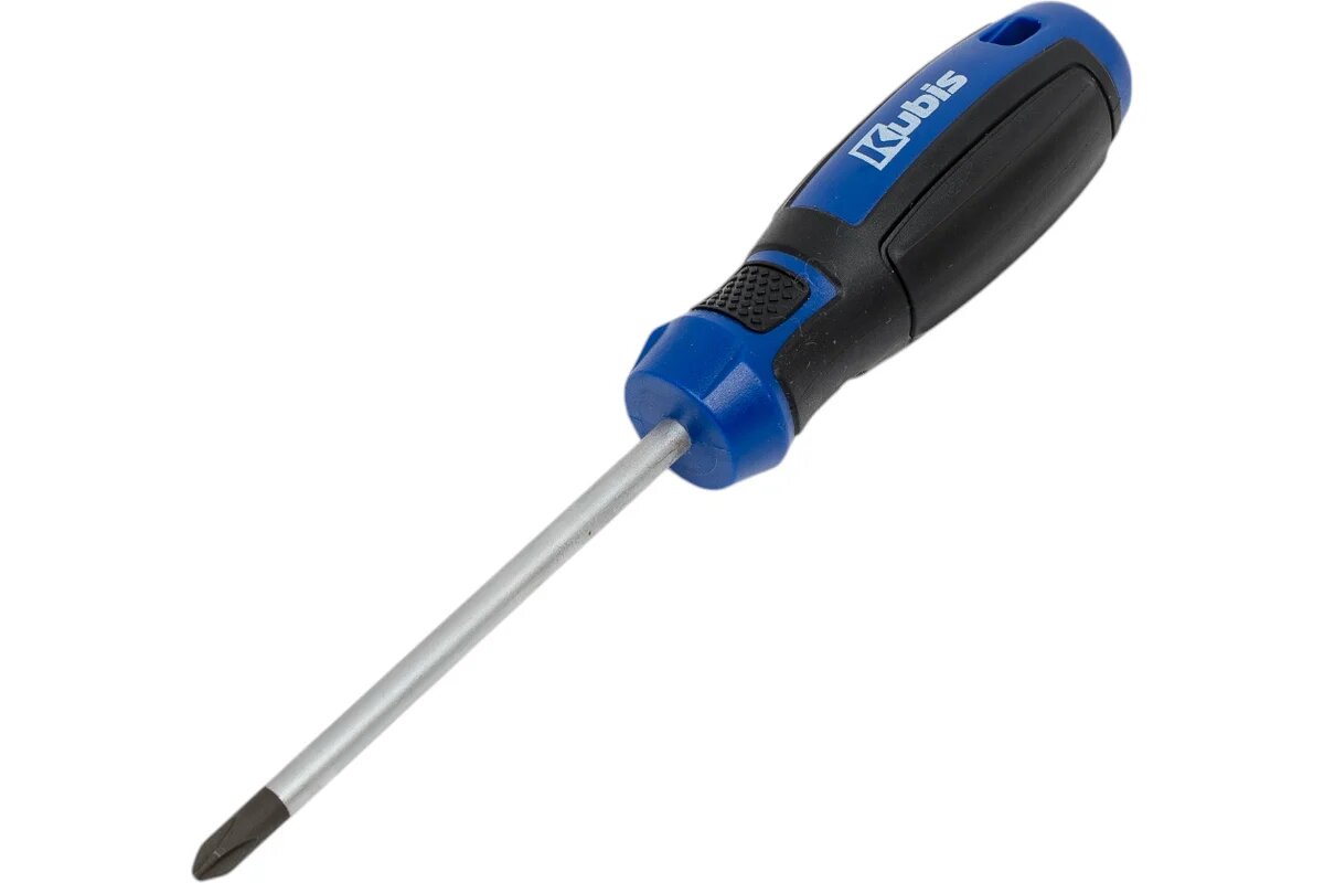 KUBIS Отвертка крестовая PH2*100 мм, CrV6150 02-08-1211