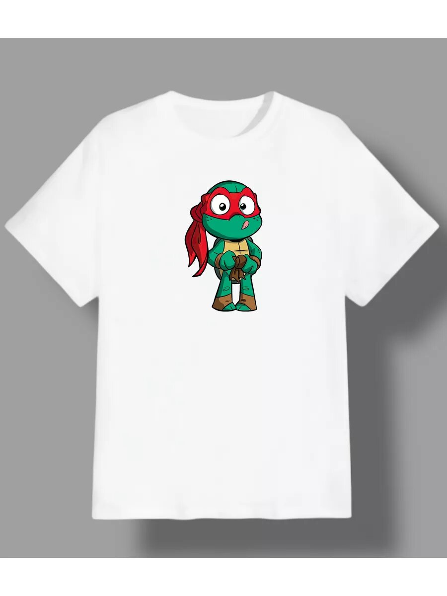 Футболка черепашки ниндзя рафаэль