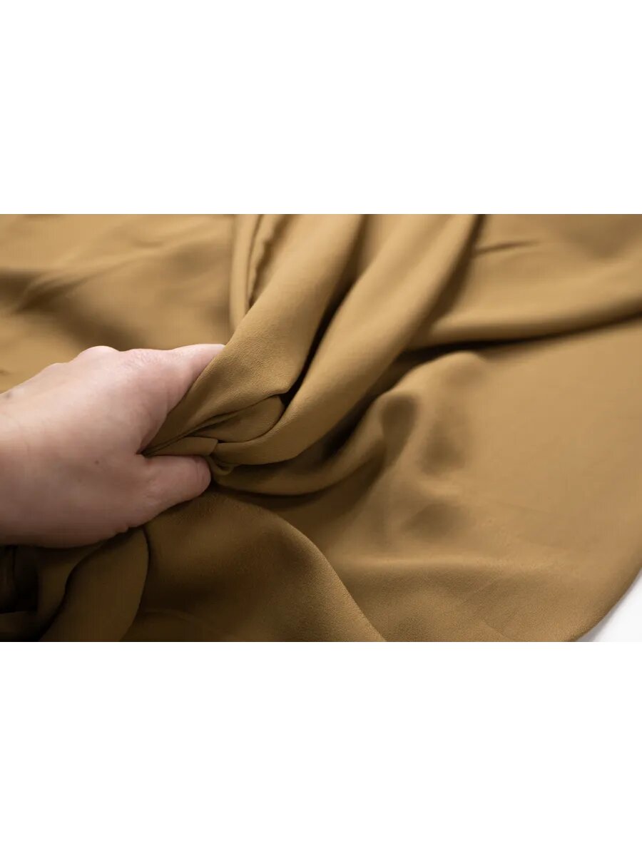 Креп-шифон с эластаном кемэл