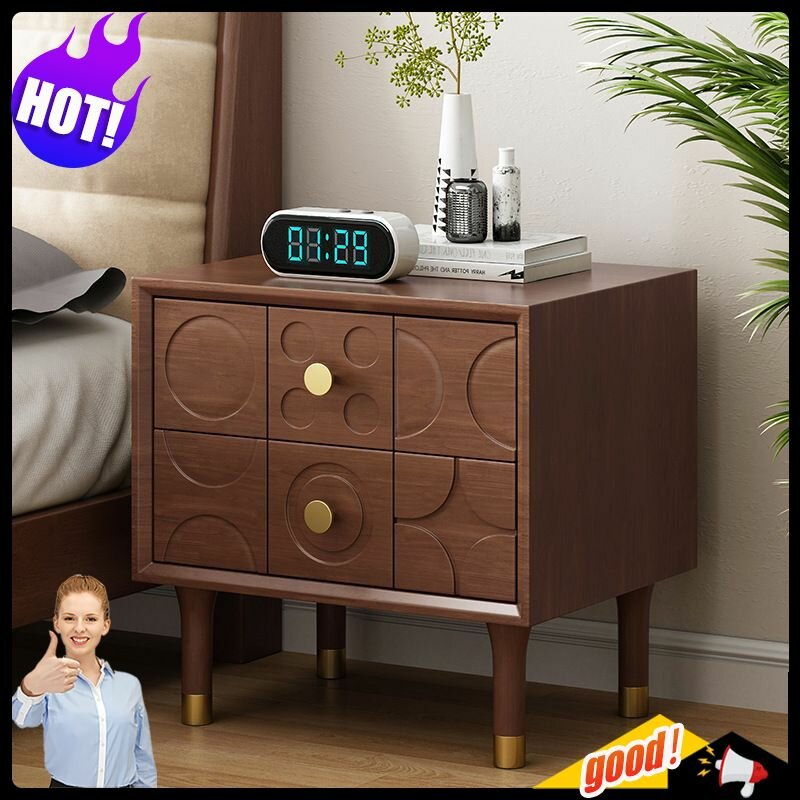 Прикроватная тумбочка из массива дерева