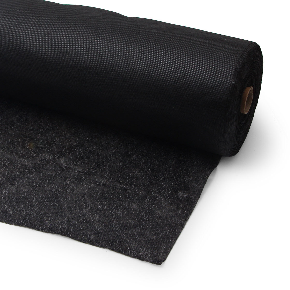 Флизелин айрис черный точечный, 35 г/м, 90 см, 100 м (6403-0059)