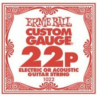 Струна для акустической и электрогитары .022 Ernie Ball 1022