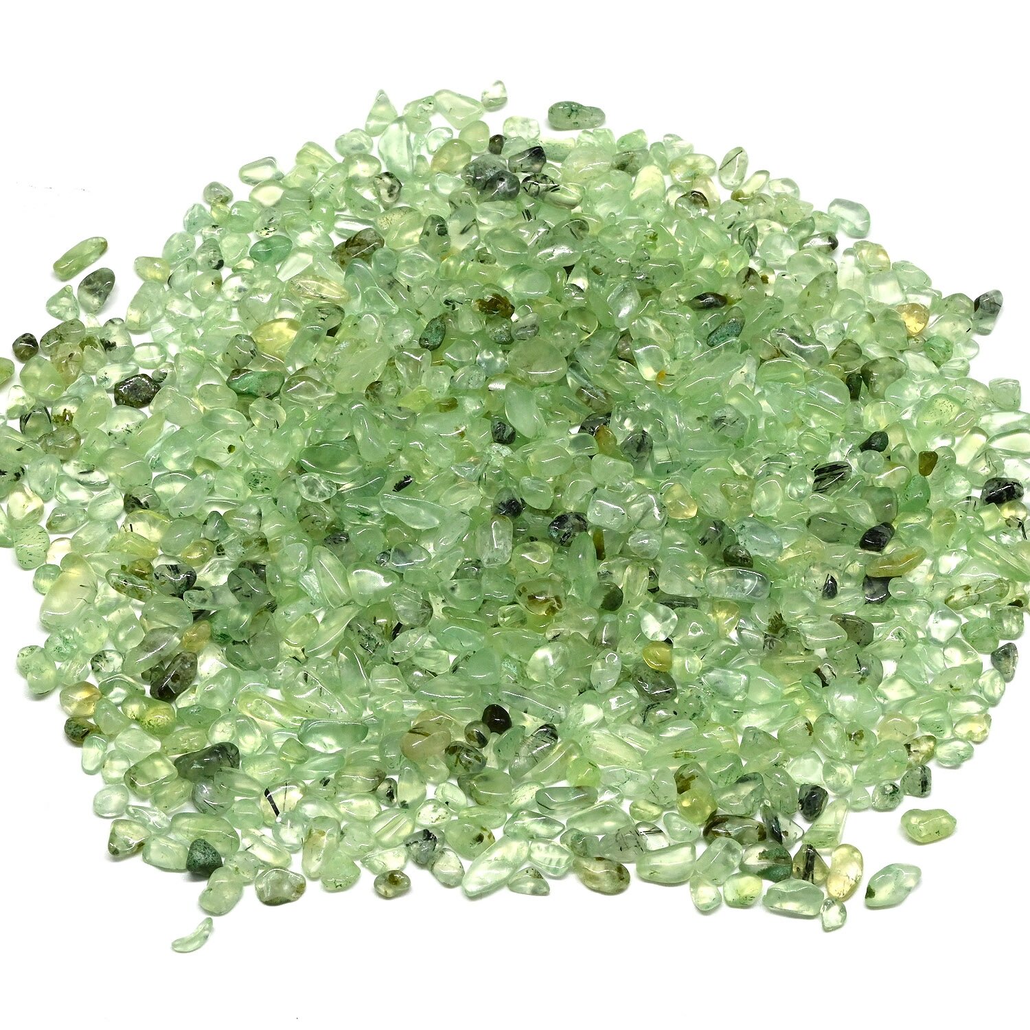 Пренит галтовка фракция 3-8мм, упаковка 100г .