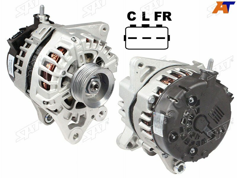 . SAT Генератор для KIA OPTIMA, SOUL, SPORTAGE, HYUNDAI ELANTRA, TUCSON 13 - 12V 150A