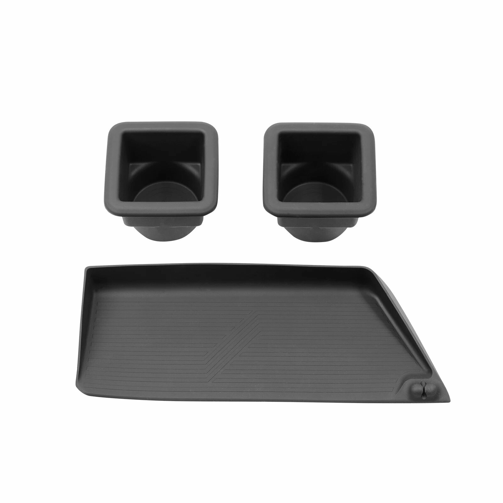 Для Suzuki SOLIO/SOLIO BANDIT 2021-2025 автомобильный держатель для стакана с водой противоскользящая накладка приборная панель лоток для хранения черный