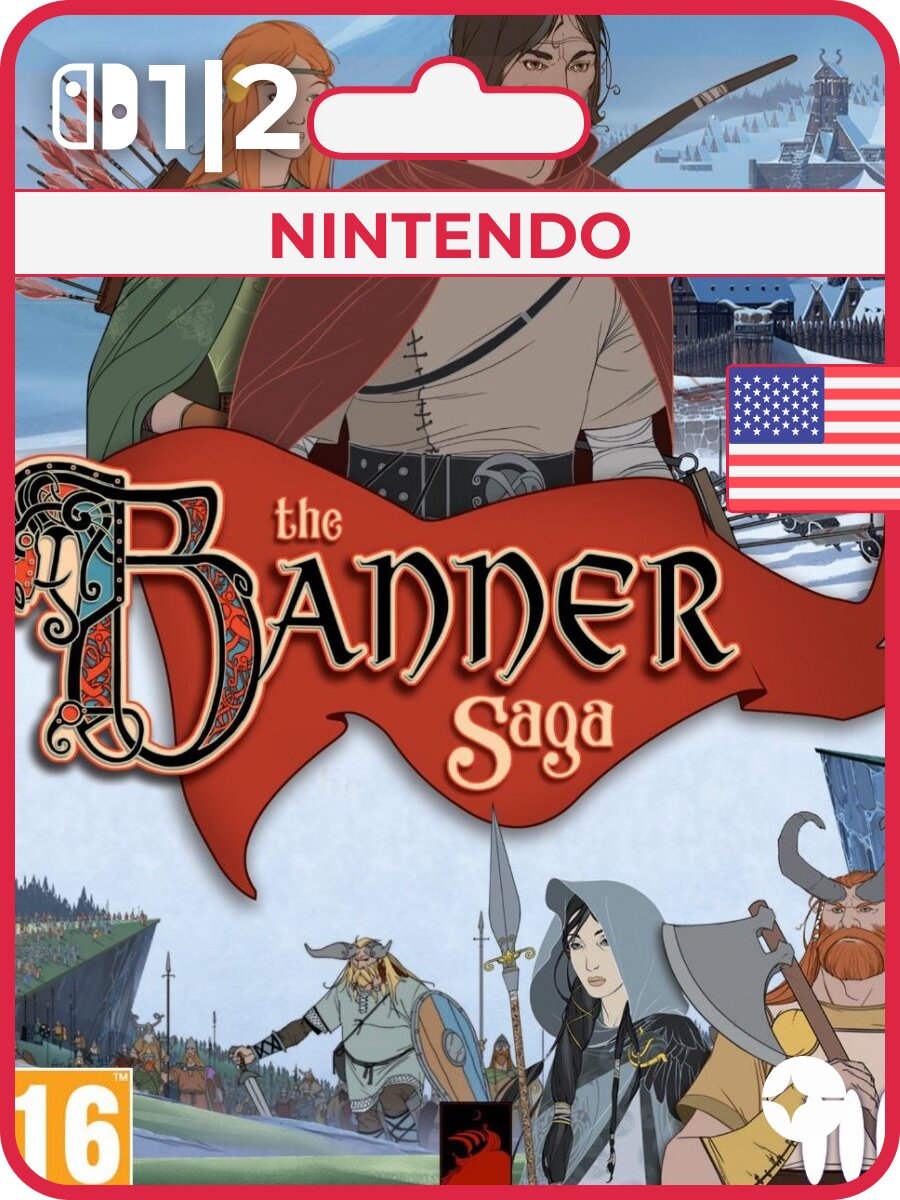 Banner Saga 1 для Nintendo Switch 1/2 [Цифровая версия, США]