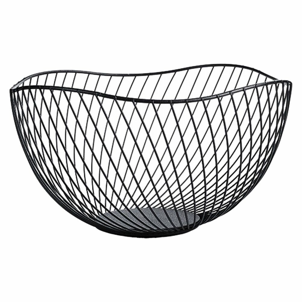 Декоративная корзина с отверстиями для хранения фруктов и сладостей