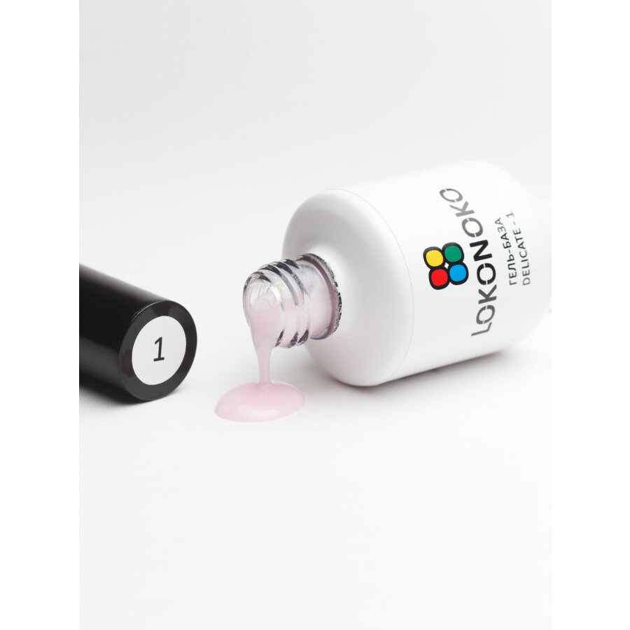 LOKONOKO, Гель-база delicate №1 , 15 мл