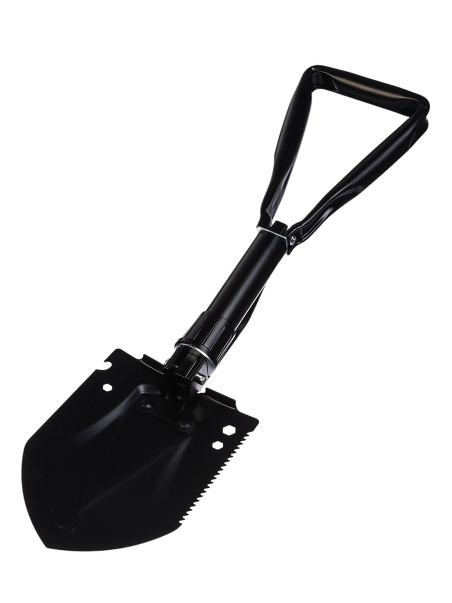 Лопата Сима-ленд, складная, многофункциональная, в чехле, сталь, 58см