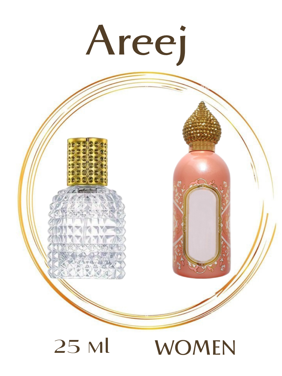 Духи парфюм Areej спрей 25 мл женские, цветочные, древесные, мускусные
