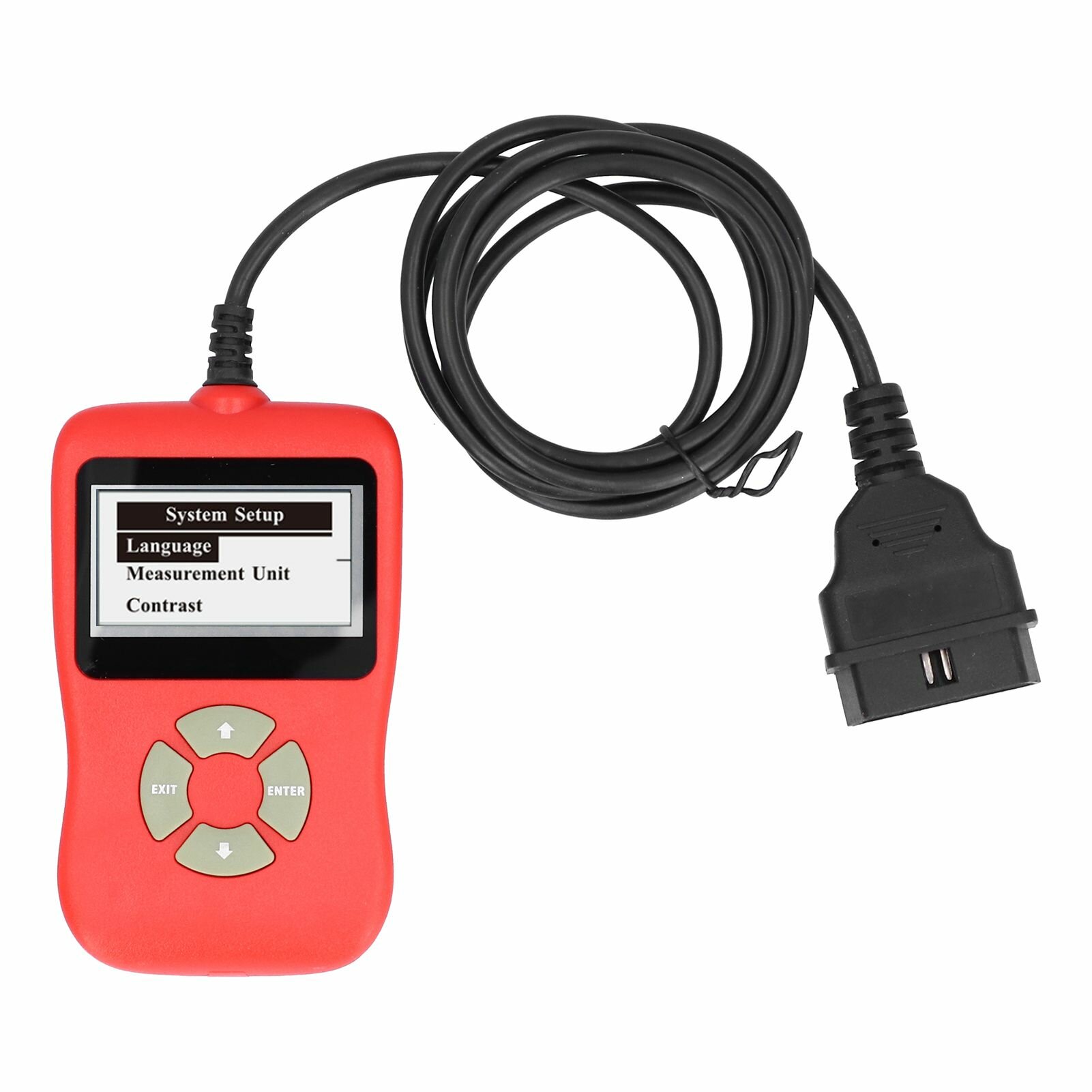 Сканер OBD2 EOBD, диагностика авто, многоязычный