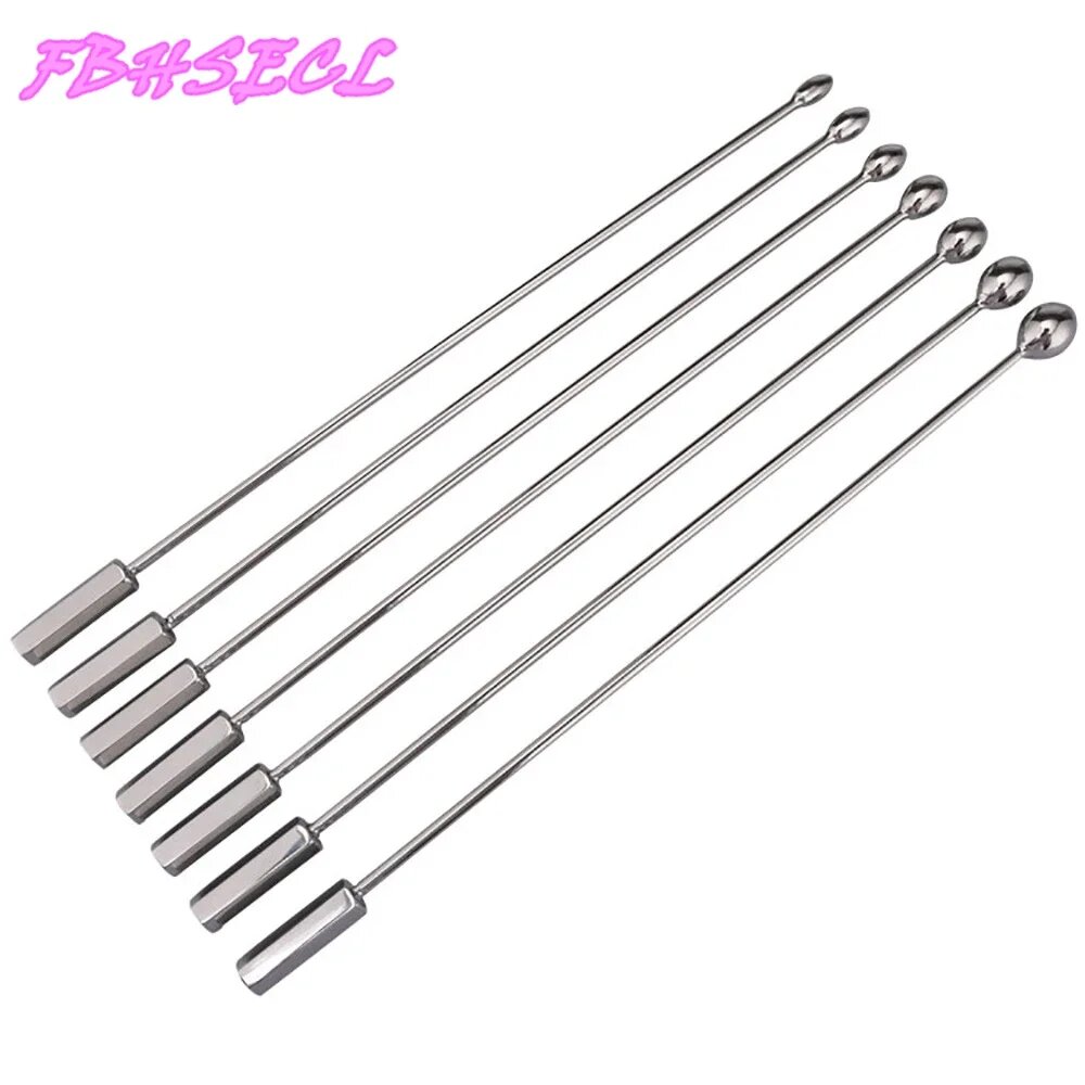 Металлический уретральный катетер, мужской уретральный расширитель, пробка для пениса, звучащая стимуляция глаз лошади, секс-игрушки для мужчин, товары для взрослых 10 мм