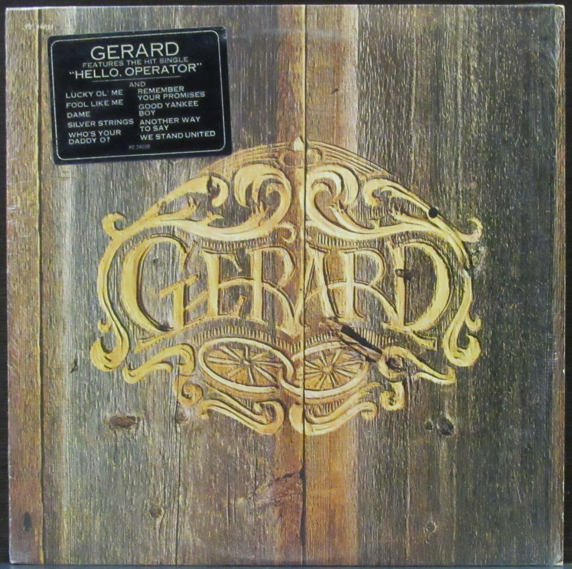 Gerard "Виниловая пластинка Gerard Gerard"