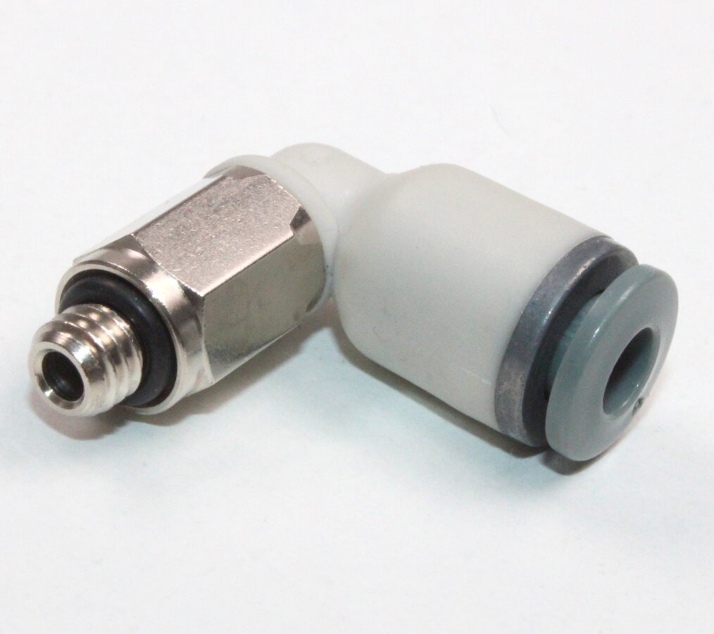 R7522 4-M5, Угловой поворотный фитинг, Camozzi