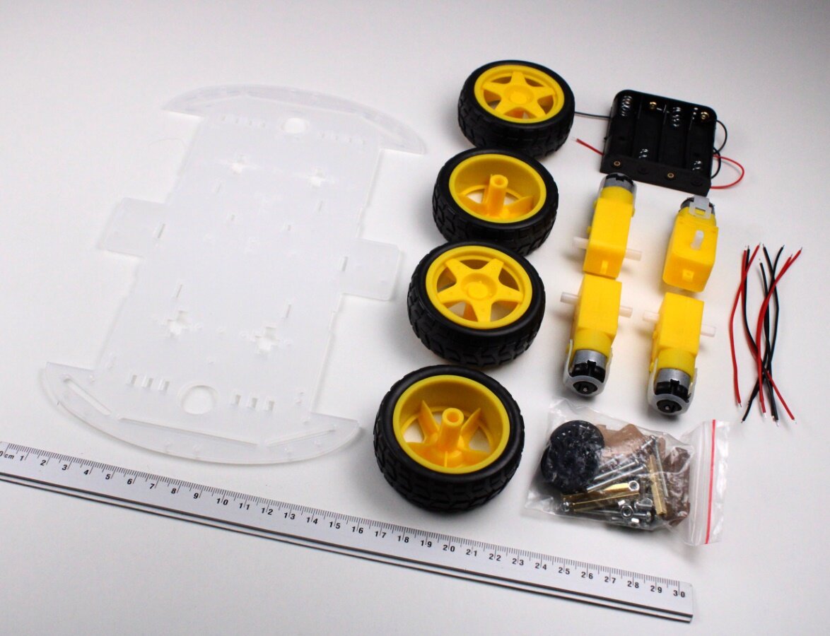 Набор для сборки шасси 4WD2 Arduino, Платформа колёсная