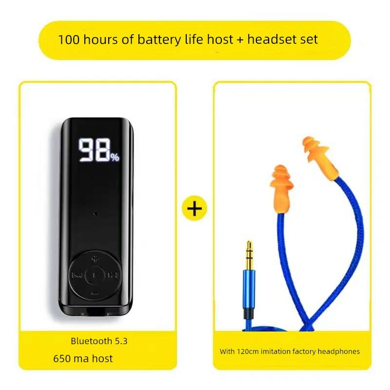 YH8S беспроводные наушники Bluetooth с кабелем 70 см 300 часов батареи Bluetooth 5.3 чип высококачественные голосовые