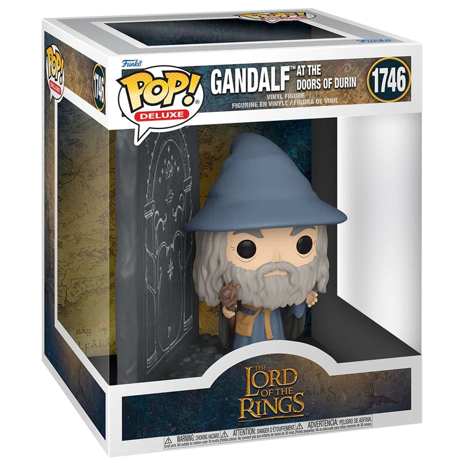 Фигурка Funko POP! Deluxe: The Lord of the Rings - Gandalf 83784 (1746) Гэндальф у врат Дурина, 16.5 см — фото 1