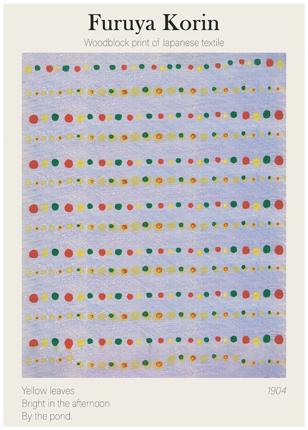 Постер / Плакат / Картина на холсте Японский минимализм - Желтые листья 40x50 см в подарочном тубусе