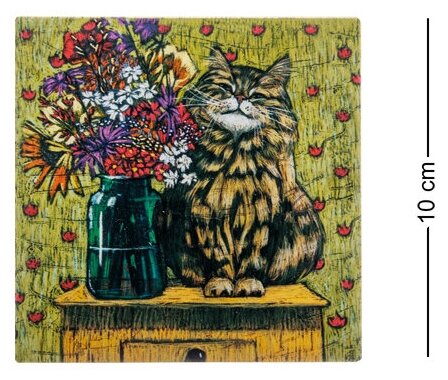 Магнит Букет для любимой мамы 10*10 ANG-971 113-504311