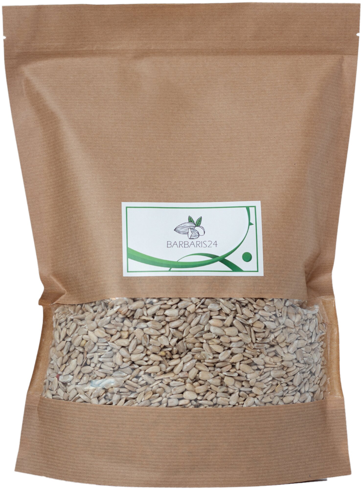 Семечки подсолнечника очищенные (сырые) BARBARIS24 1кг.