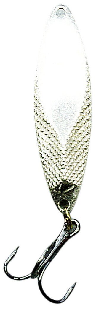 Блесна 'Golden River' - Катя нарезка, 15 грамм, 53 мм, серебро