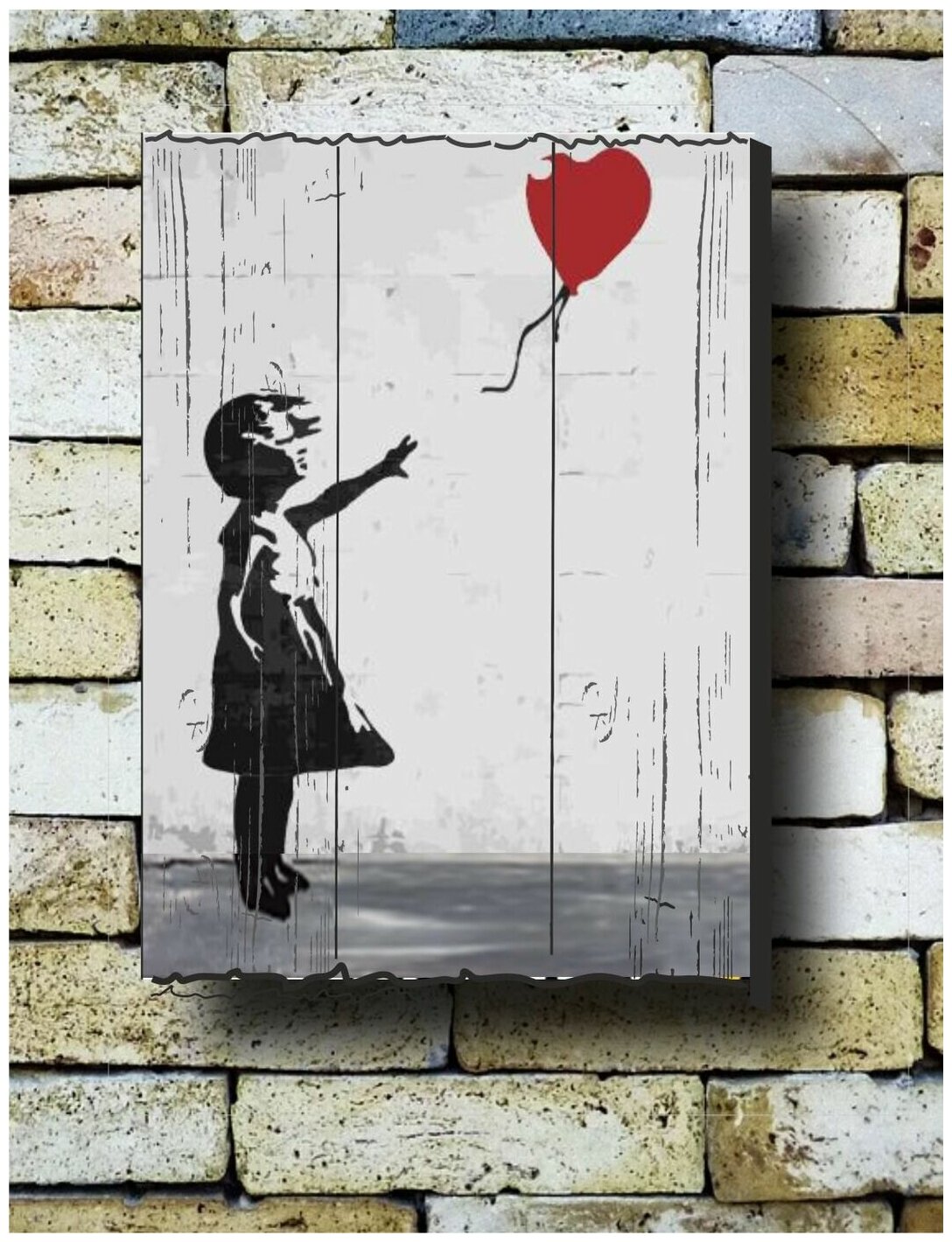 Картина на досках 'Бэнкси 28'