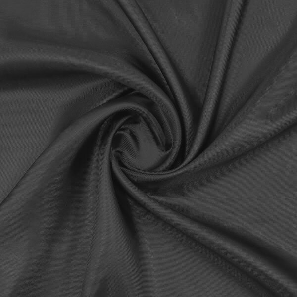 Подкладочная ткань Ткани-100 "Черный графит", вискоза 100%, отрез 1,0 м