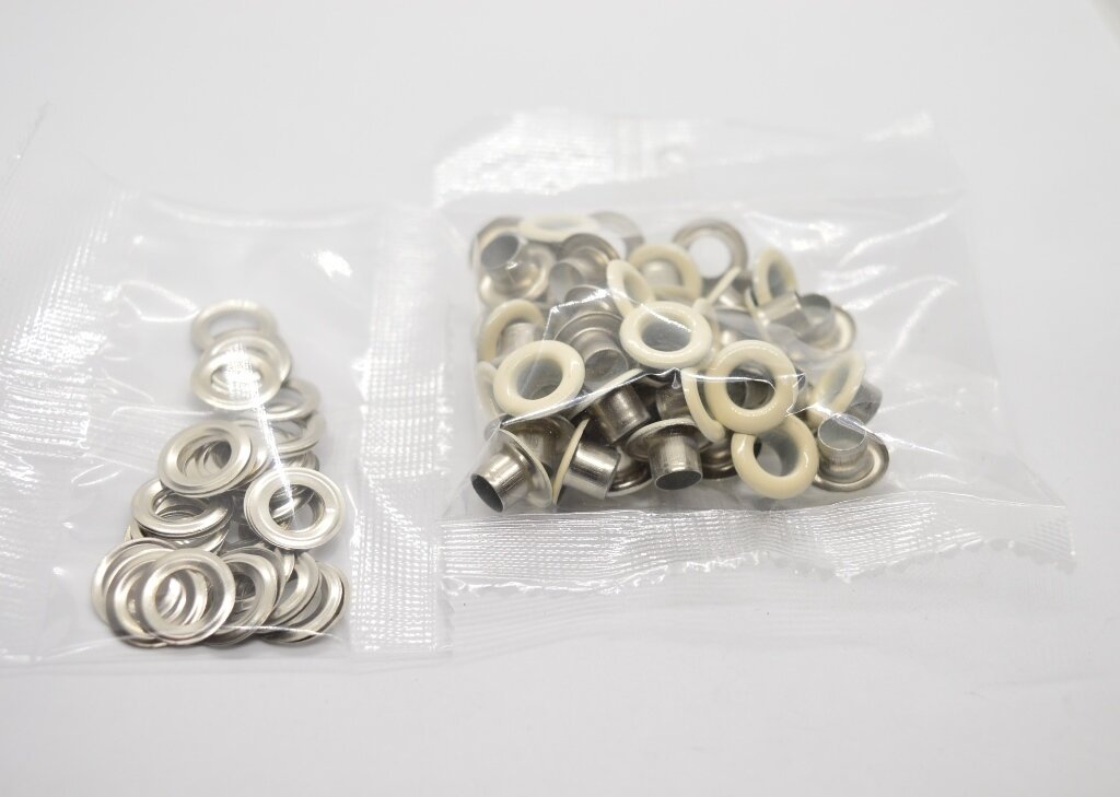 Люверсы №4 6 мм цв. Молоко 306 (уп. 50 шт)ProKnopka