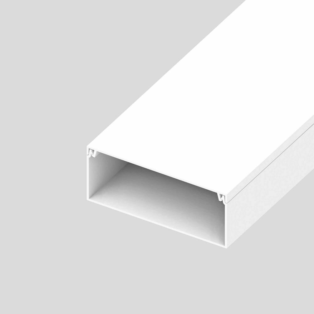 Кабель-канал AGIS ПВХ 100x40 мм Белый 60.01.100.40.200, для прокладки информационных силовых слаботочных проводов
