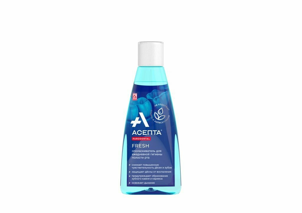 Асепта Ополаскиватель для полости рта, Fresh, 250 мл