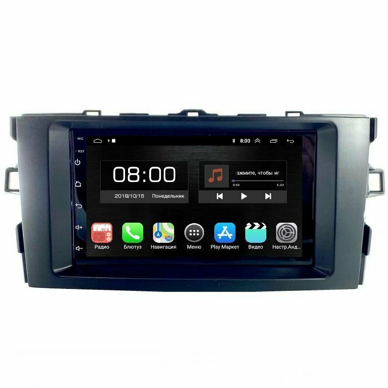 Магнитола Epic 9270 Toyota Auris 2006-2012 - Android 12 - IPS экран - DSP