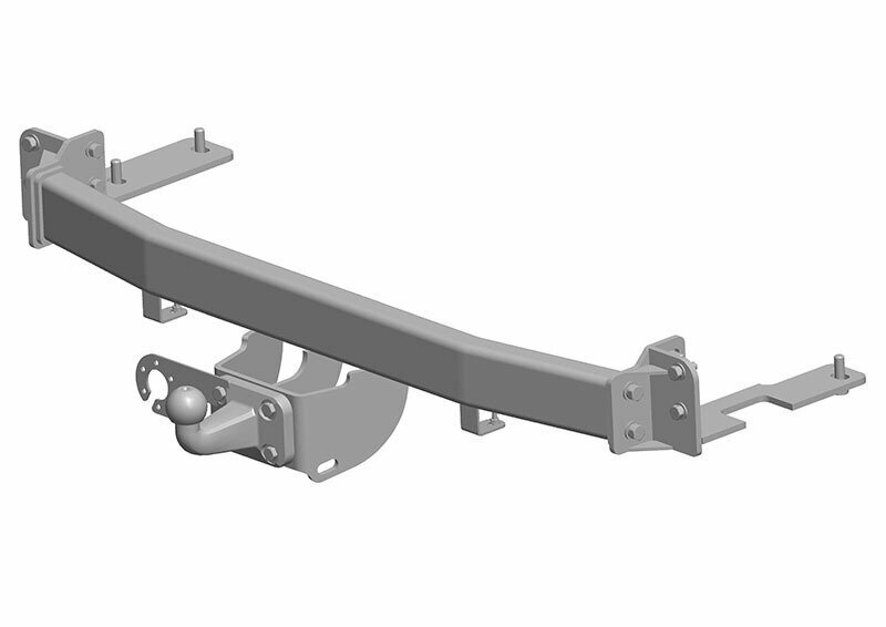 Фаркоп на KIA MOHAVE (2010) (без электрики, паспорт/сертификат в комплекте) Автос. KI 21