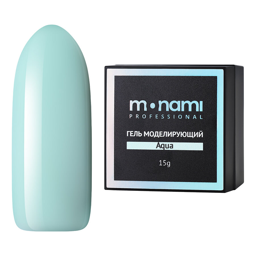 Гель для наращивания Monami Professional Aqua, 15 г
