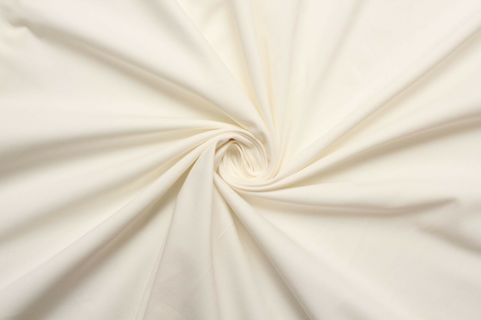 Ткань Хлопок костюмный молочно-белый, 450 г/пм, ш154см, 0,5 м