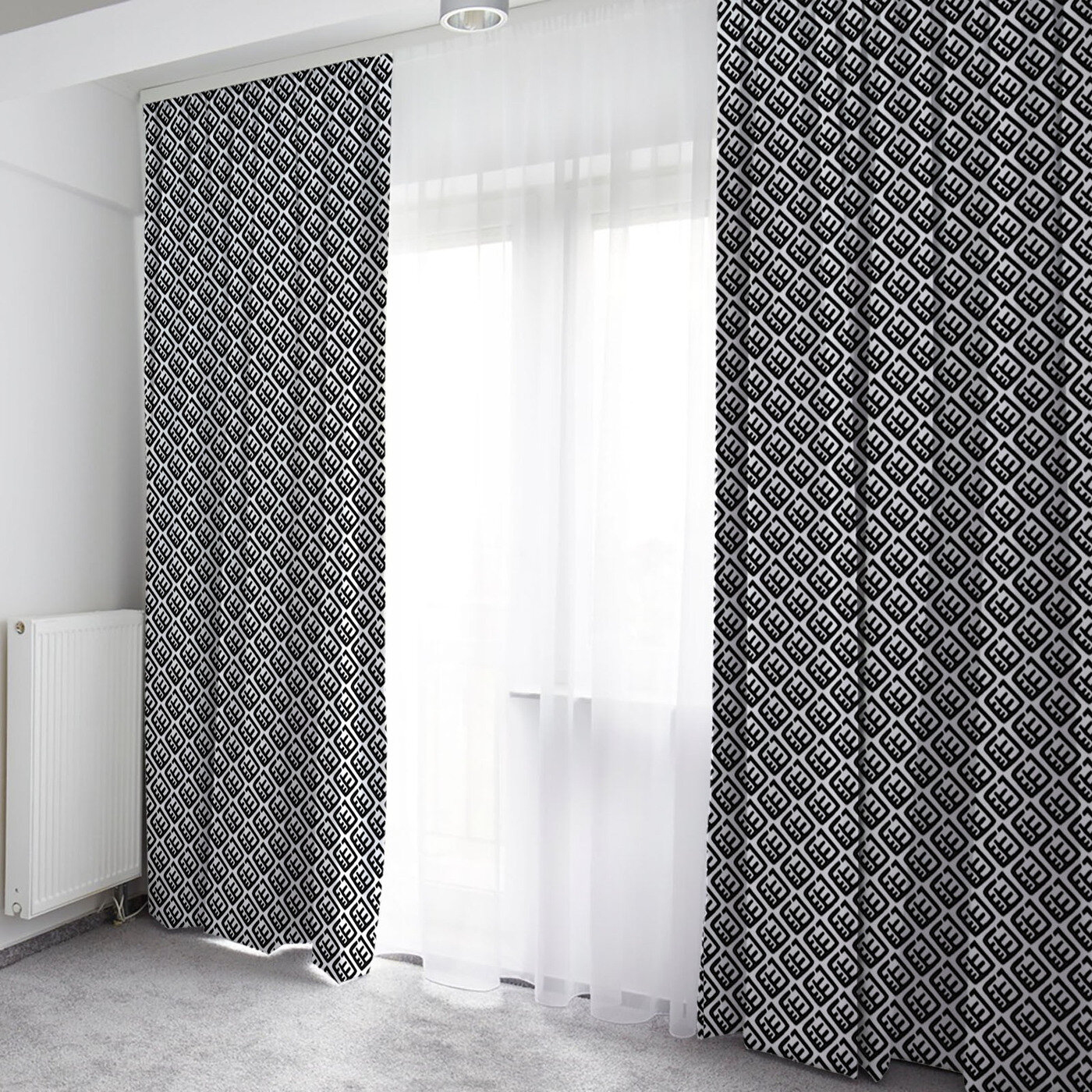 Шторы (фотошторы) из габардина, 290х230 см, Good Room