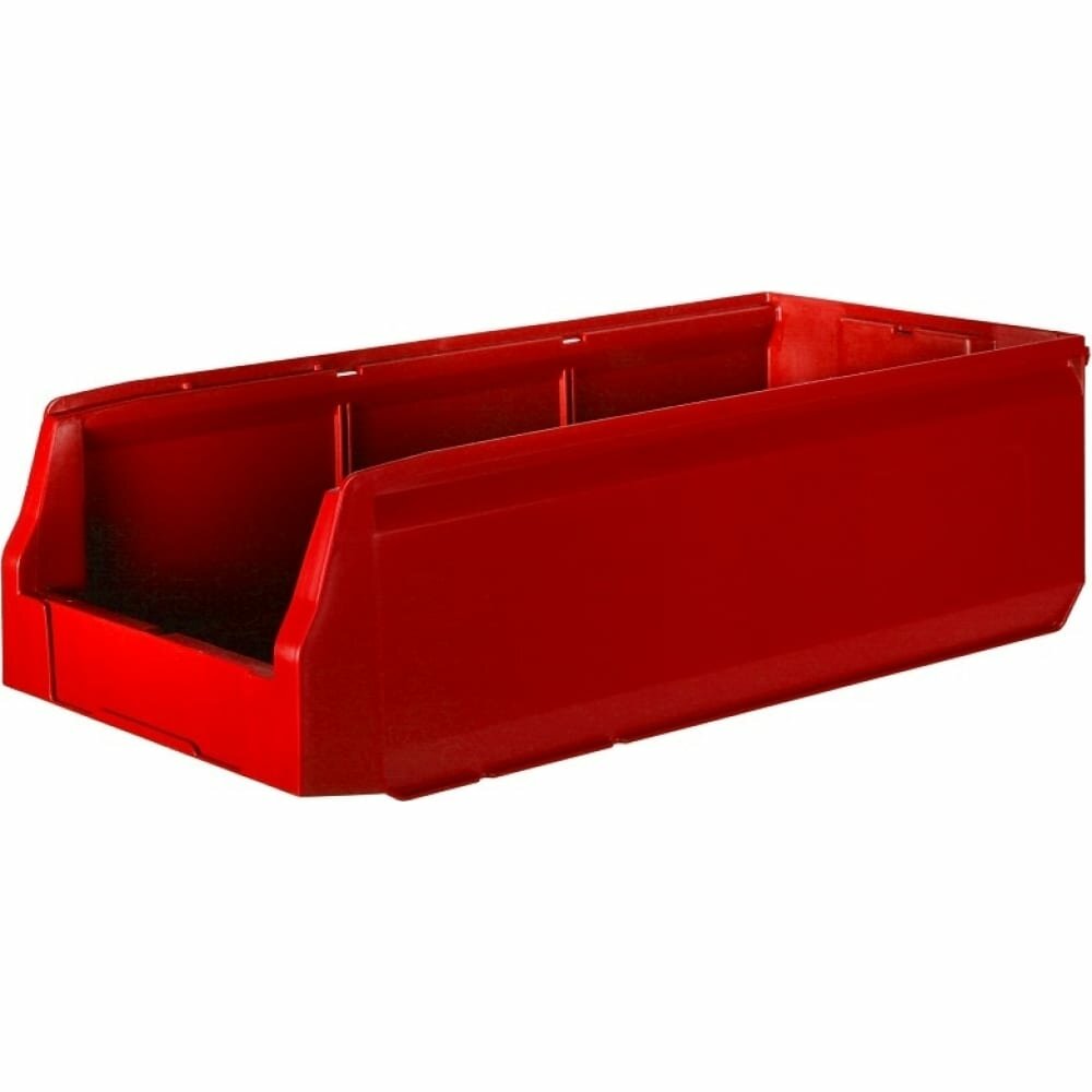 Пластиковый ящик для метизов Пластик Система красный 12.405.2, Лоток для метизов складской