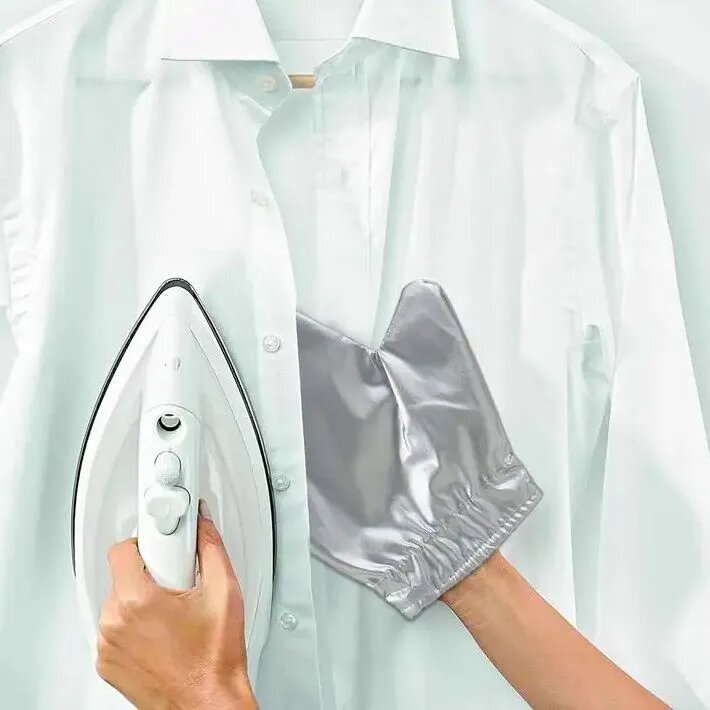 Защитная варежка для отпаривания и глажки, термоварежка. 1 шт.