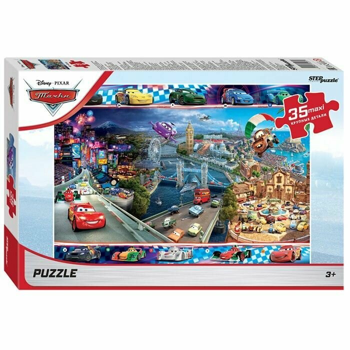 Пазл Макси 35 Тачки - 4 91271