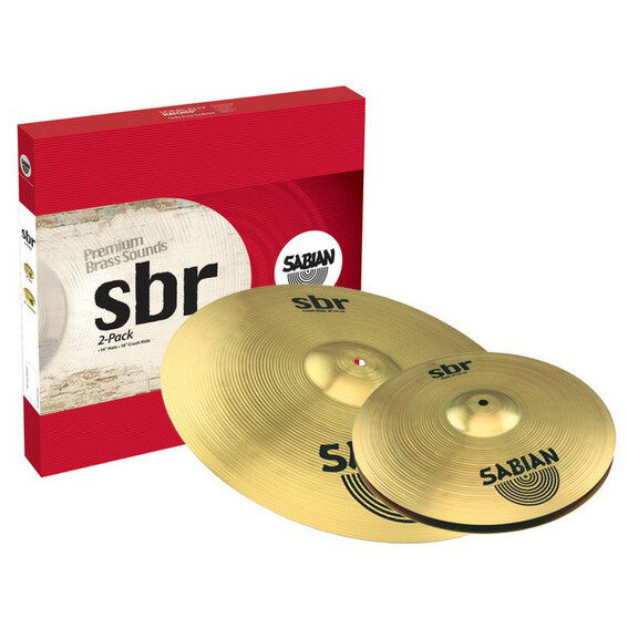 Набор тарелок для ударной установки Sabian SBr 2-Pack