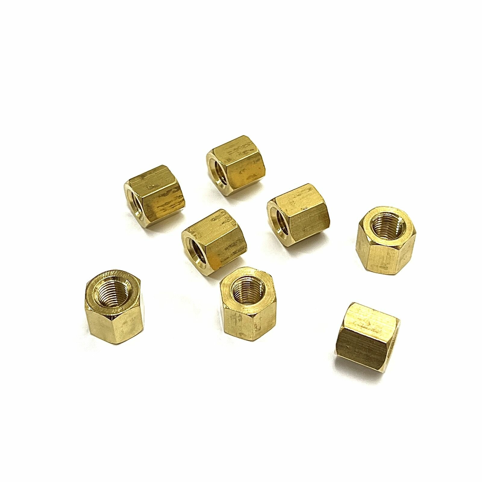 Гайки головки цилиндра Урал М8х1.0 мм (комплект 8 штук)