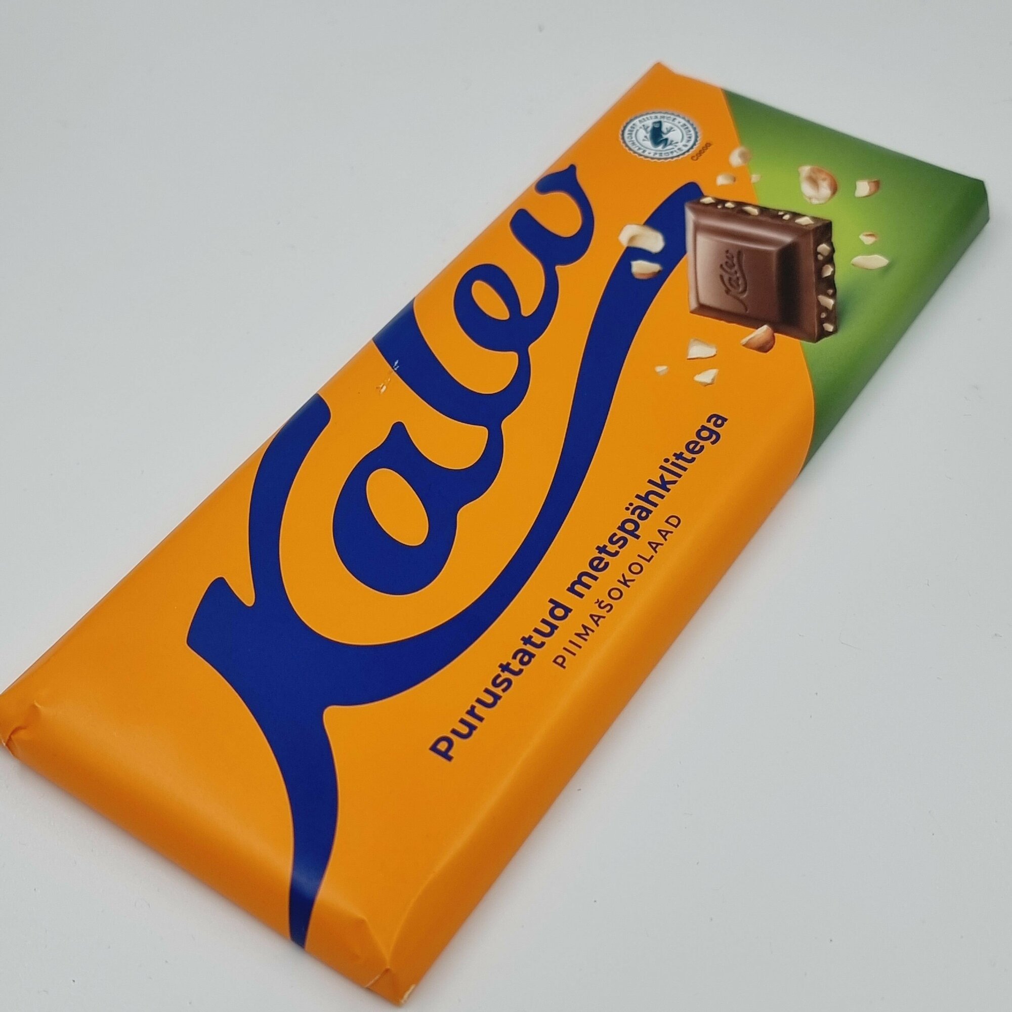 Молочный шоколад Kalev дробленым фундуком 190 г (из Эстонии)