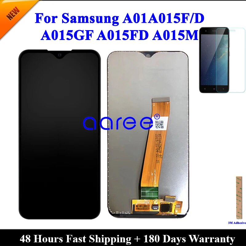 ЖК-экран для Samsung A01 A015F 2020 LCD для Samsung M01 M015F ЖК-экран сенсорный дигитайзер сборка Wide Flex Frame