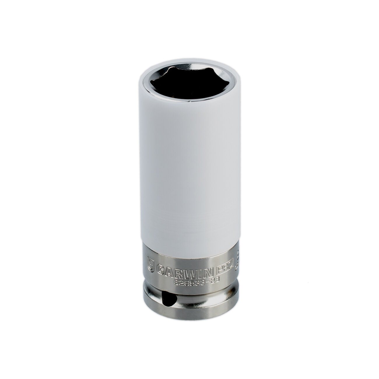 GARWIN PRO 626533-23 Головка, 1/2", 23 мм, торцевая, 6-гранная, ударная, глубокая, тонкостенная, для литых дисков