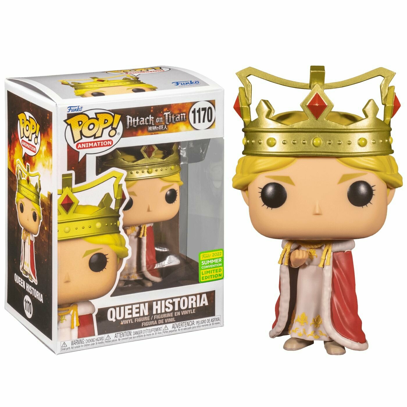 Фигурка Королева Хистория Рейсс Queen Historia из аниме Атака Титанов/Вторжение гигантов 1170