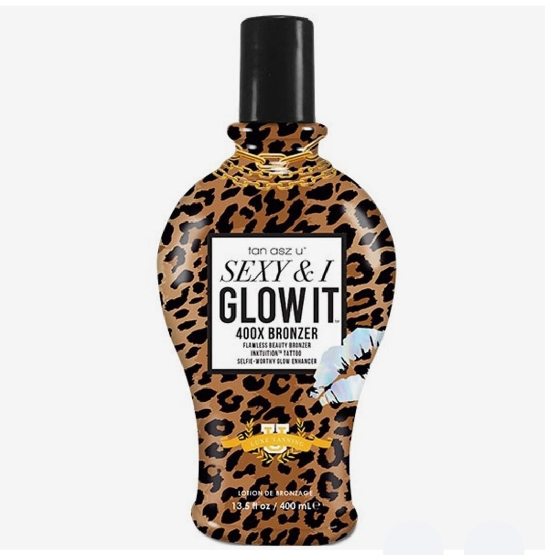 Tan Asz U Sexy & I Glow (221 мл) 400 X bronz, мгновенный темный загар, защита тату