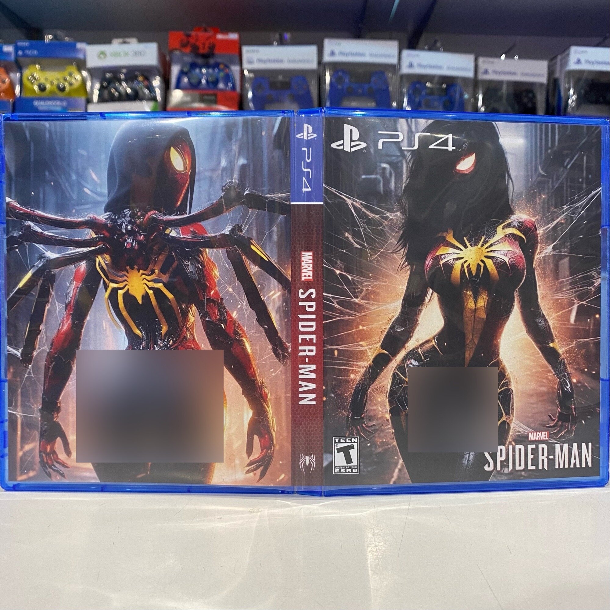 Эксклюзивная обложка PS4 для Spider Man / Человек паук №2