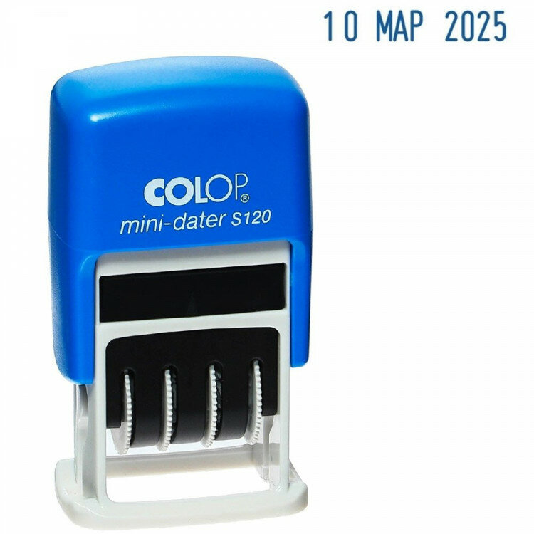 Датер автоматический COLOP 3,8мм месяц буквами (мини) арт. S120
