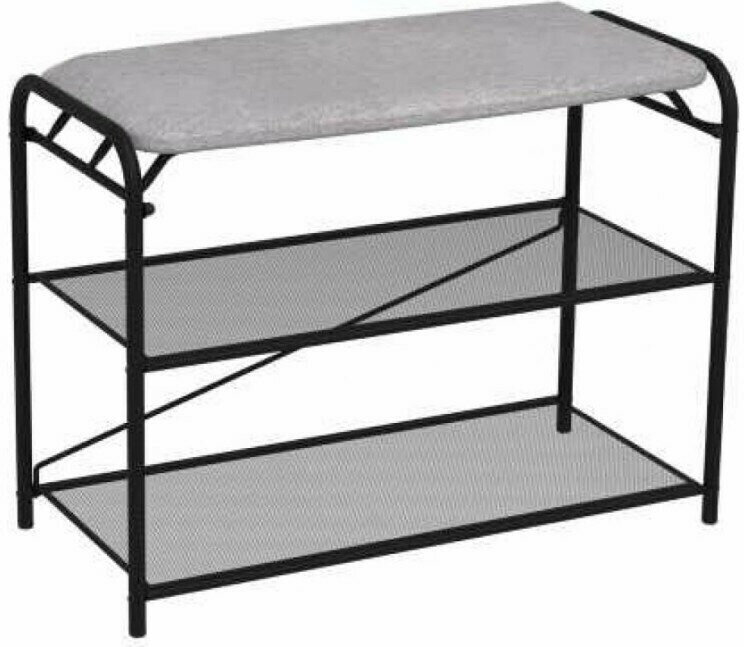 ЗМИ Гранада 23-НБК ПДОГ23СНБК Ч, Подставка для обуви черный, нубук, г. Соликамск