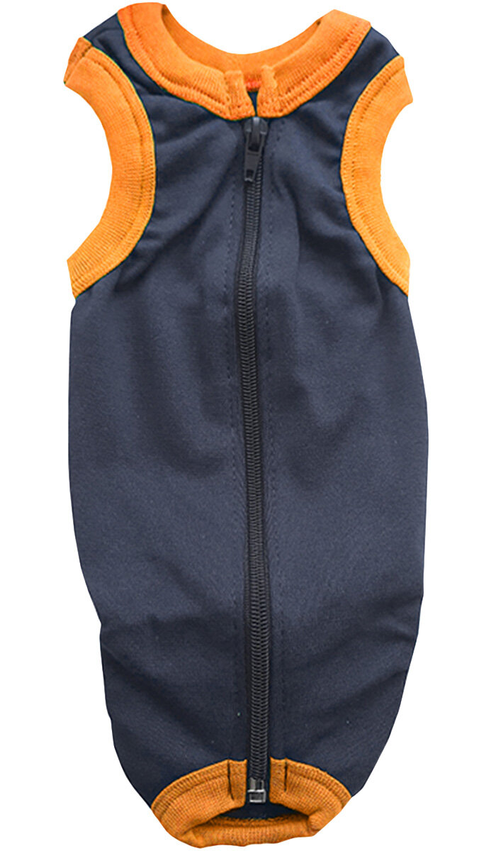 Попона для кошек послеоперационная VitaVet № 5 на молнии 5 – 7 кг