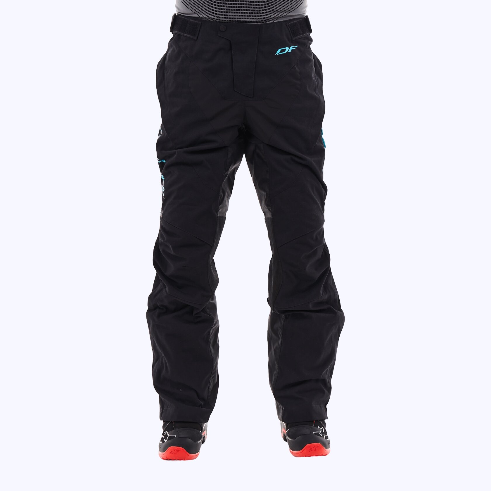 Мотоштаны мужские Freeride Dragonfly - Черный - XXL